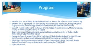 OpenAIRE in Croatia | PPT