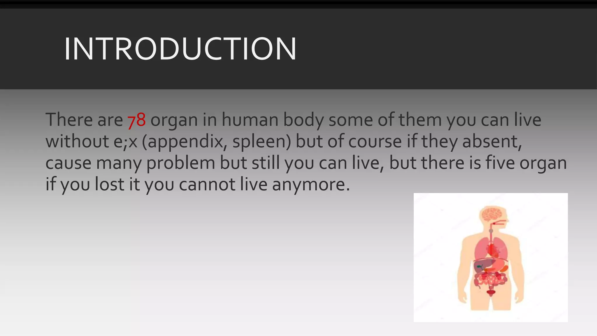 5 organ you can’t live without | PPTX | Heart and Cardiovascular ...