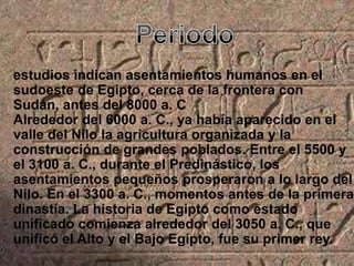 egipto exposicion | PPTX