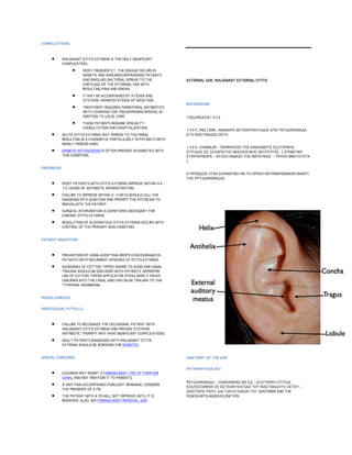 5 Otitis Externa | PDF