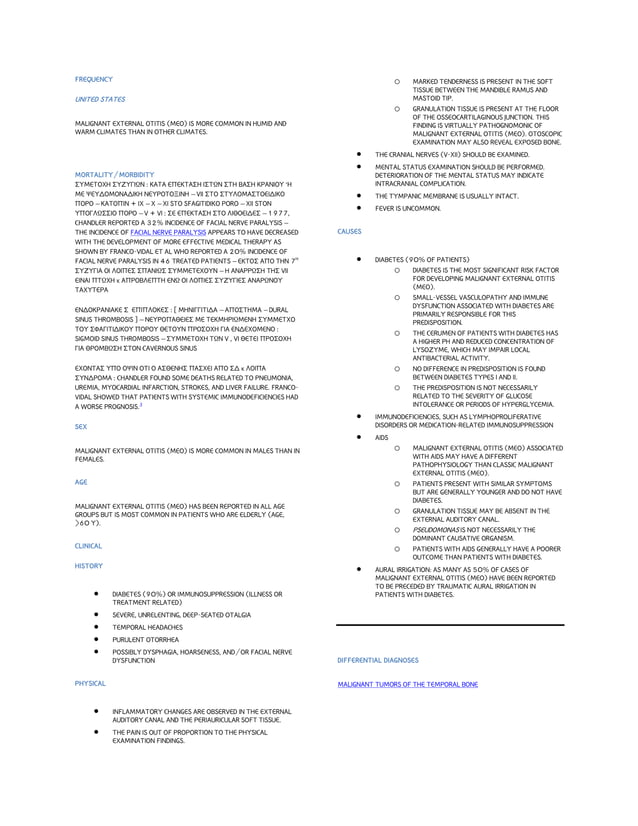 5 Otitis Externa | PDF