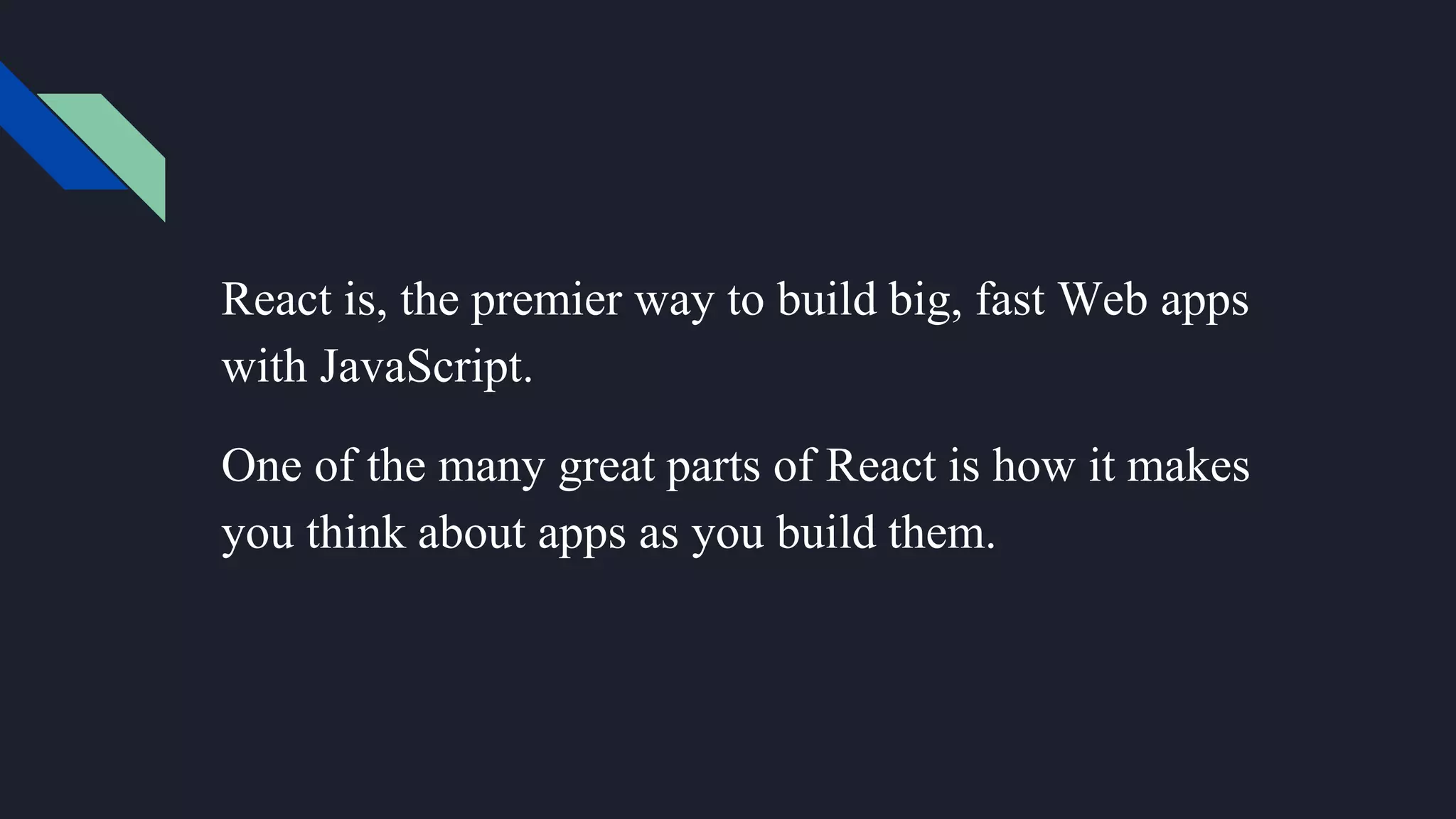 Thinking in react | PPTX