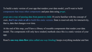 Thinking in react | PPTX