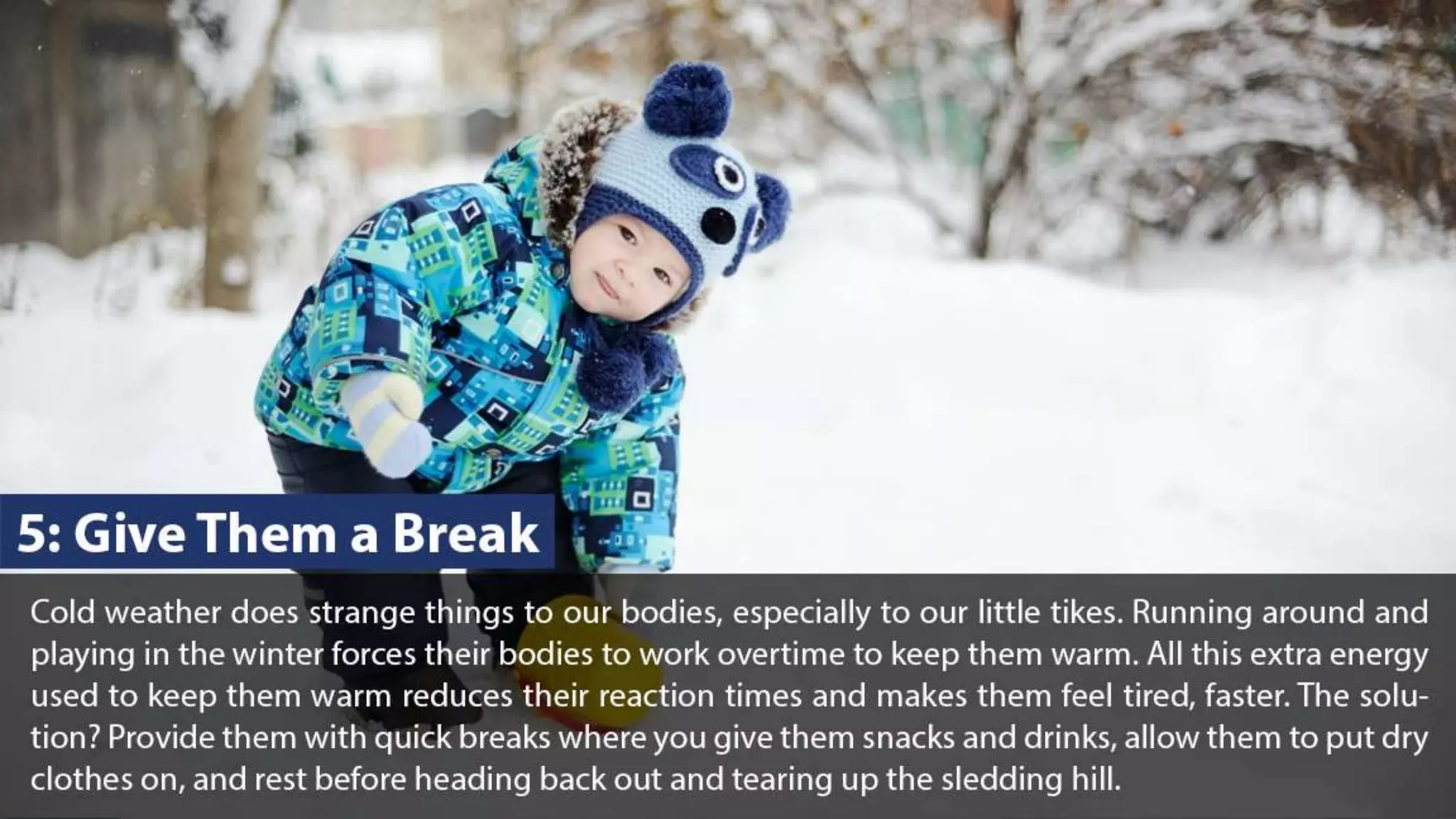 5 Outdoor Winter Safety Tips for Kids | PPTX