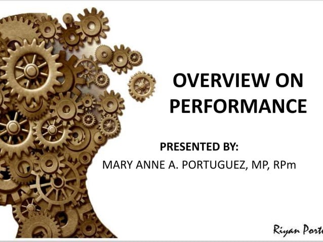 5 Overview on Performance | PPTX