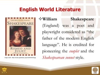 5_Overview_Selected_Writers_from_World_Literature.pptx | Poetry | Books ...