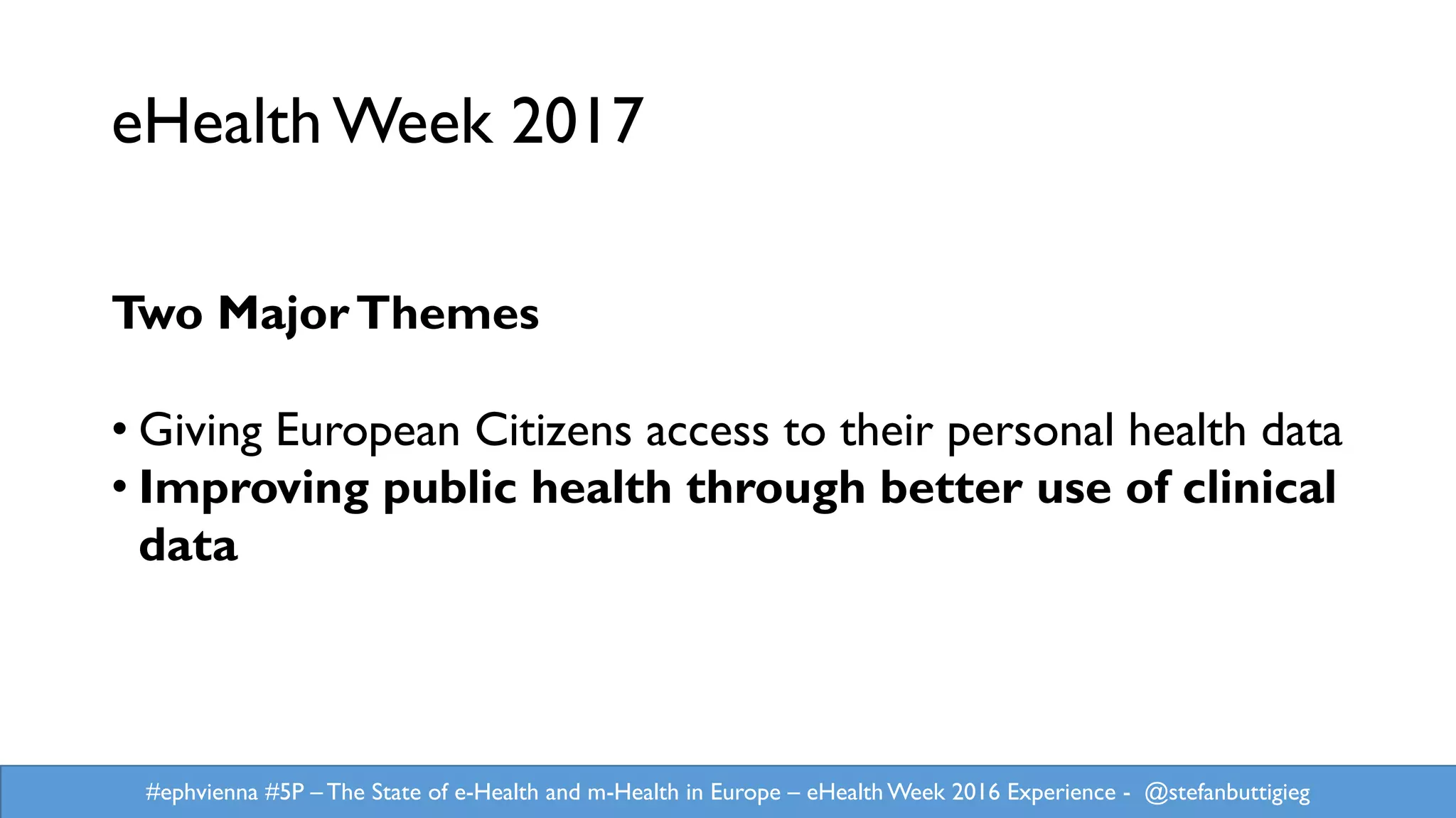 The State of mHealth and eHealth in Europe | PPT