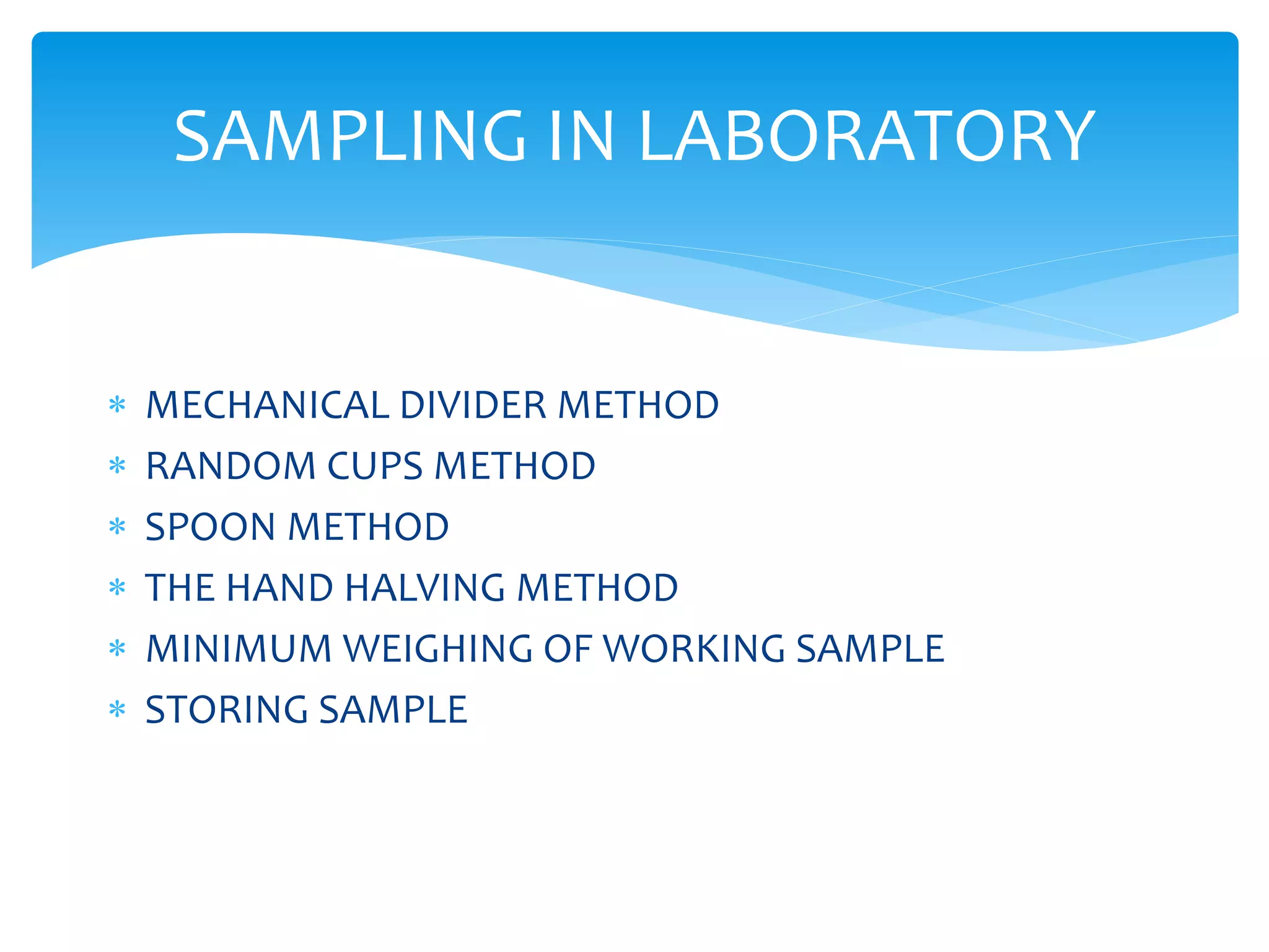 Seed sampling and testing | PPTX