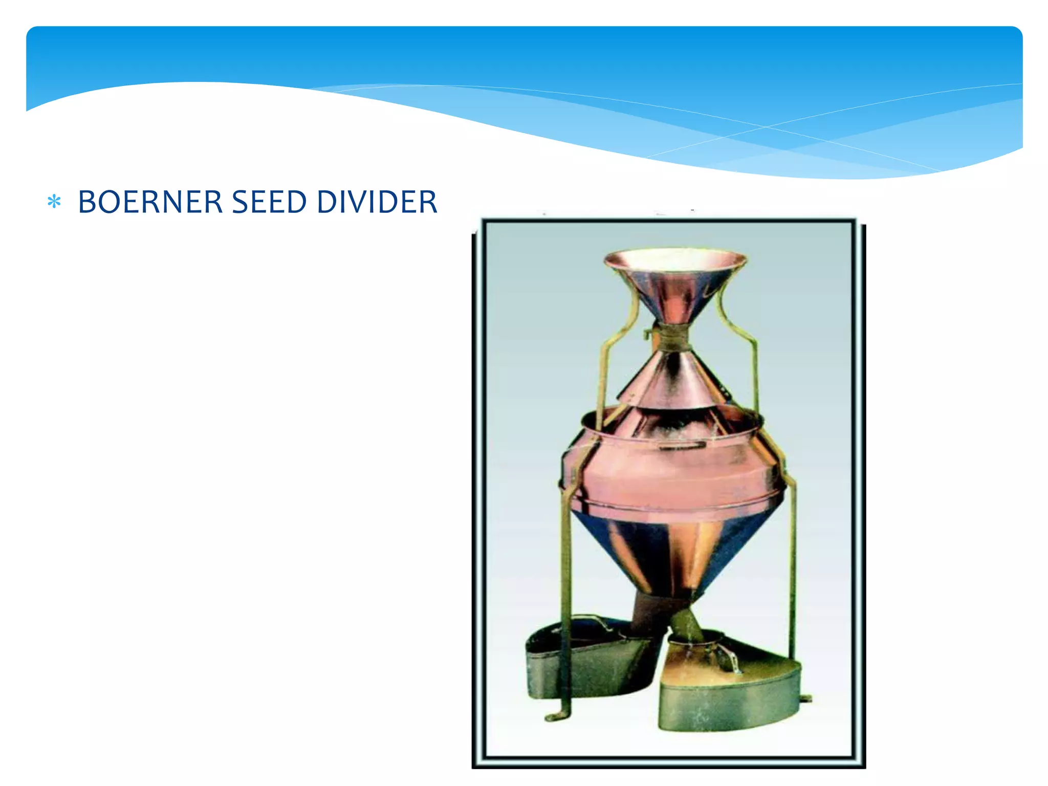 Seed sampling and testing | PPTX