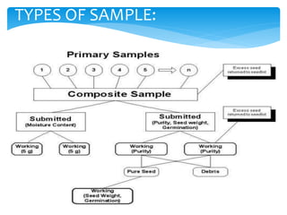 Seed sampling and testing | PPTX