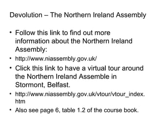 Devolution and the decentralisation of power | PPT