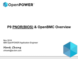 5 p9 pnor and open bmc overview - final | PDF