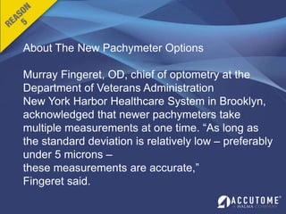 5 pachymeter considerations | PPT