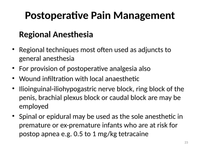 5) Paediatric Anaesthesia.pptx the best available | PPT