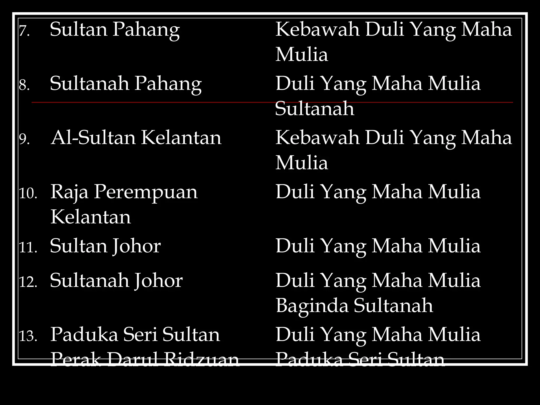 5 panggilan hormat | PPT