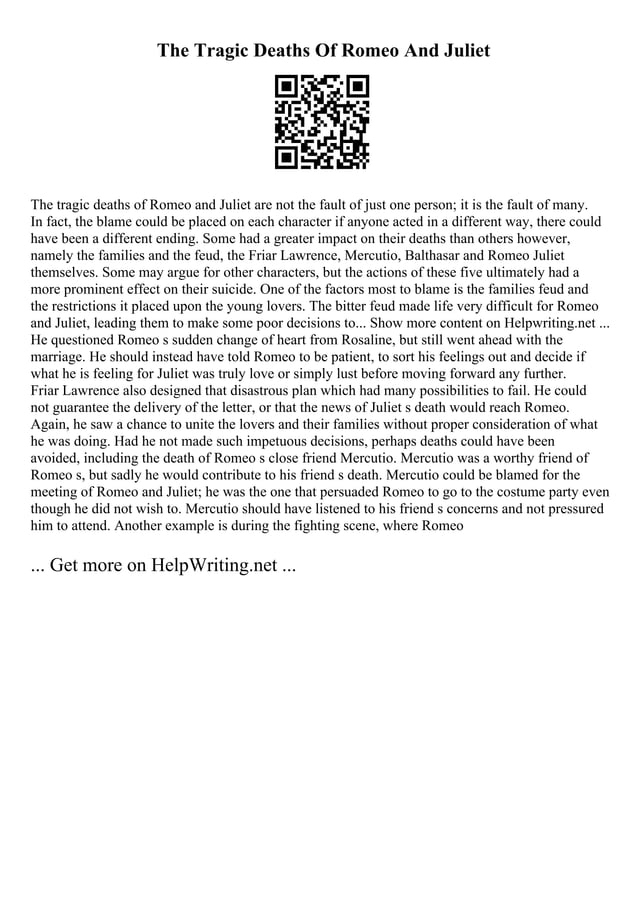 5 Paragraph Comparison-Contrast Essay Examples | PDF