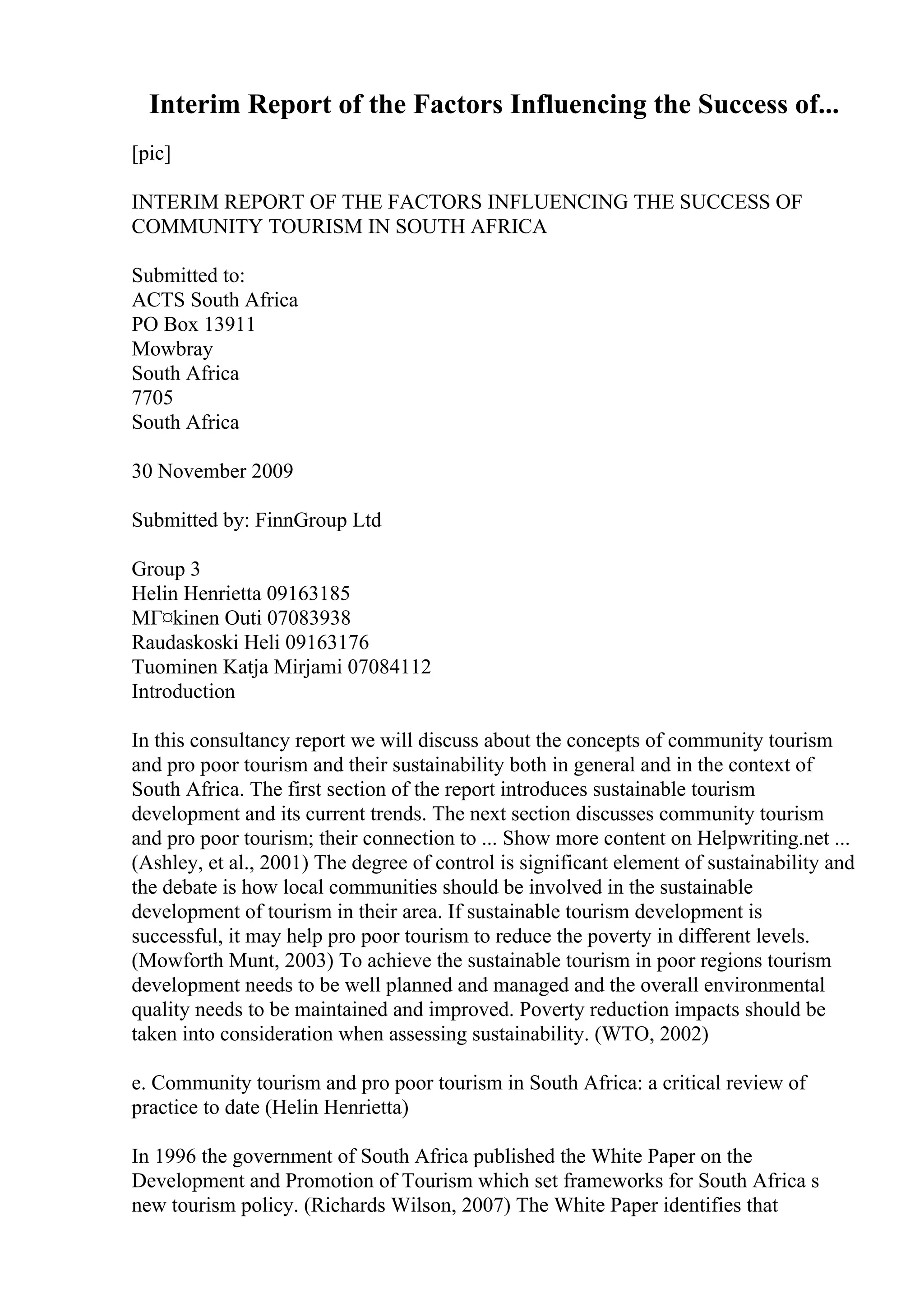 5 Paragraph Essay Examples Middle School | PDF