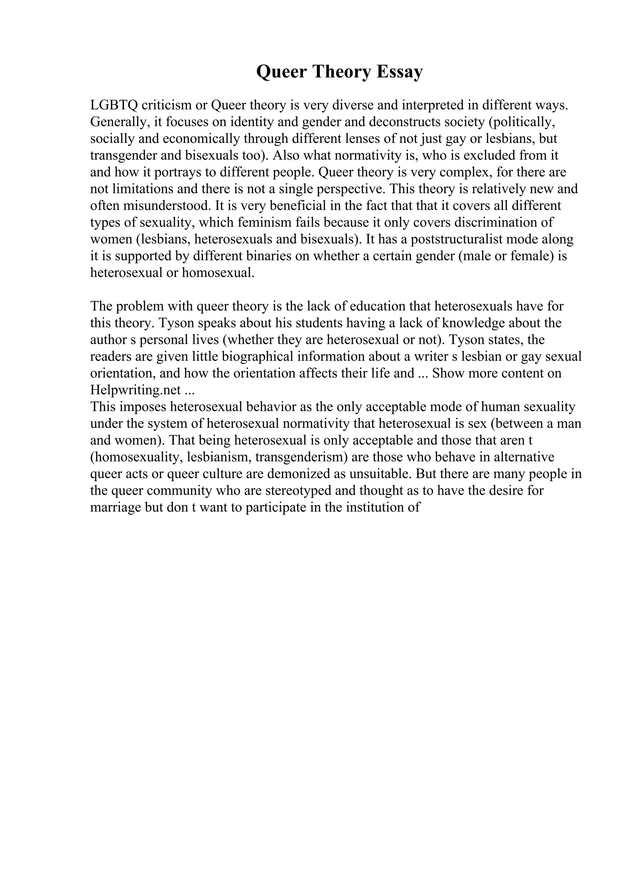 5 Paragraph Essay Examples Middle School | PDF