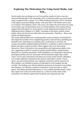 5 Paragraph Essay Examples Middle School | PDF