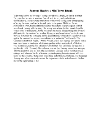 5 Paragraph Essay Examples Middle School | PDF