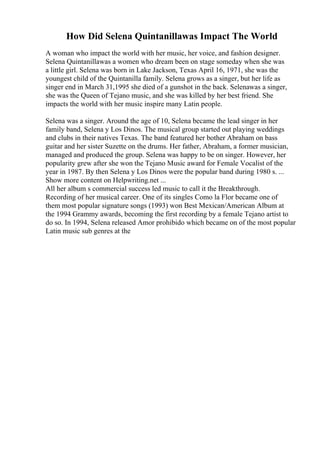 5 Paragraph Essay Examples Middle School | PDF