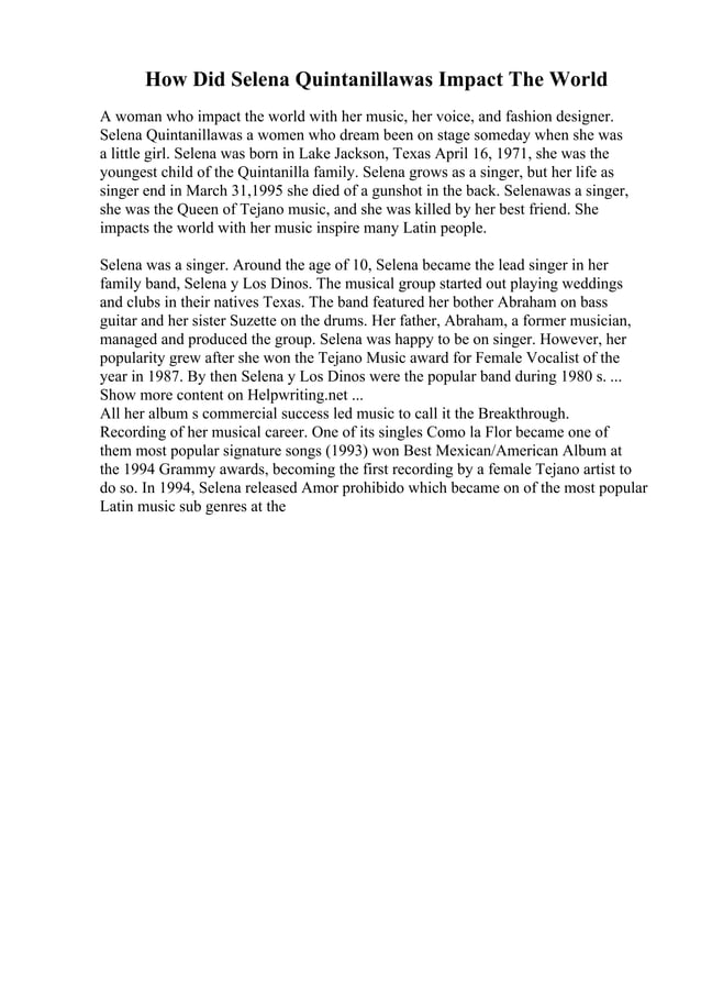 5 Paragraph Essay Examples Middle School | PDF | Homework and Study ...