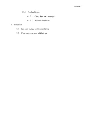 5 paragraph essay outline