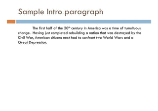5 Paragraph Essays | PDF