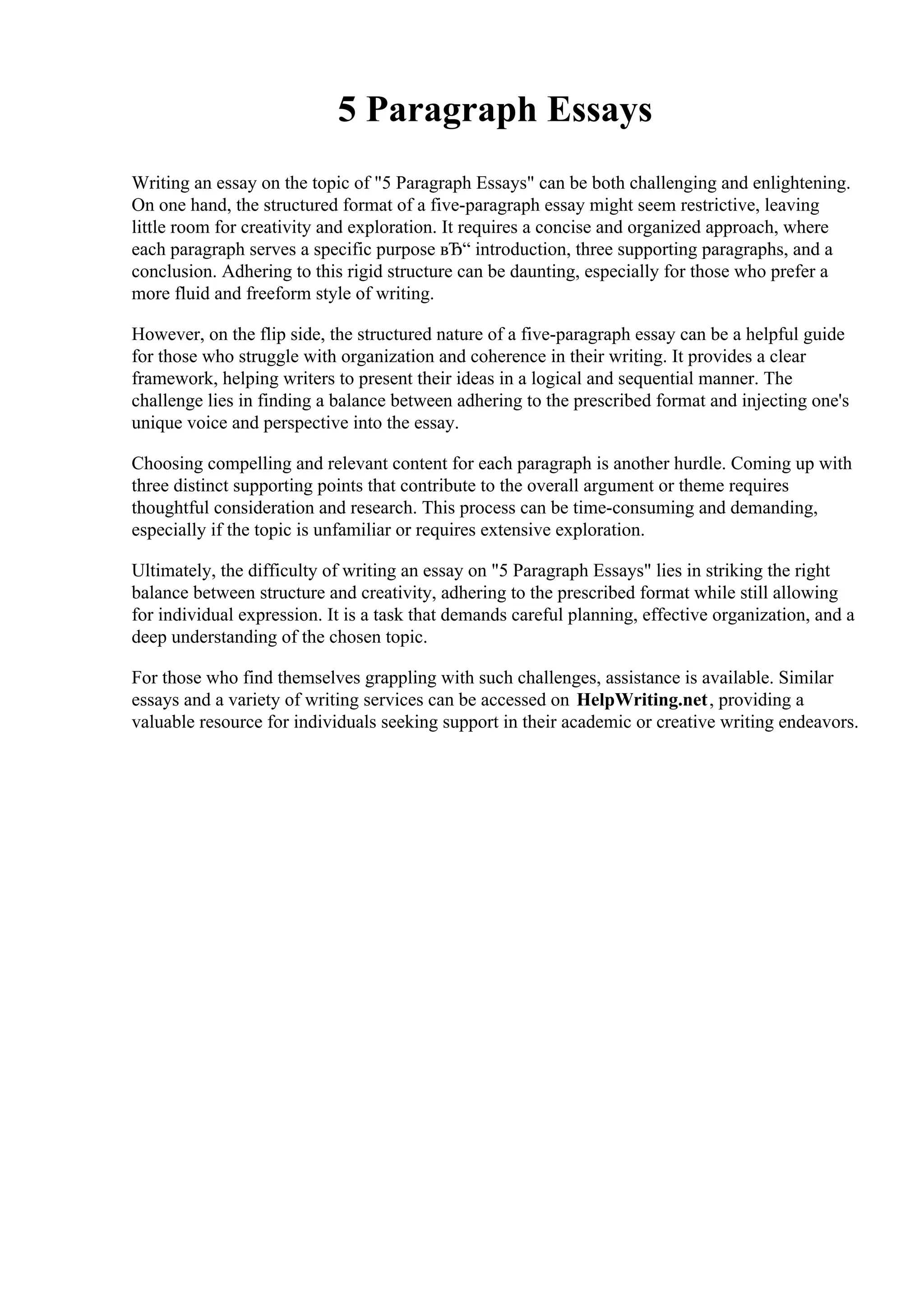 5 Paragraph Essays.pdf