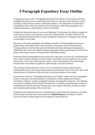 5 Paragraph Expository Essay Outline.pdf