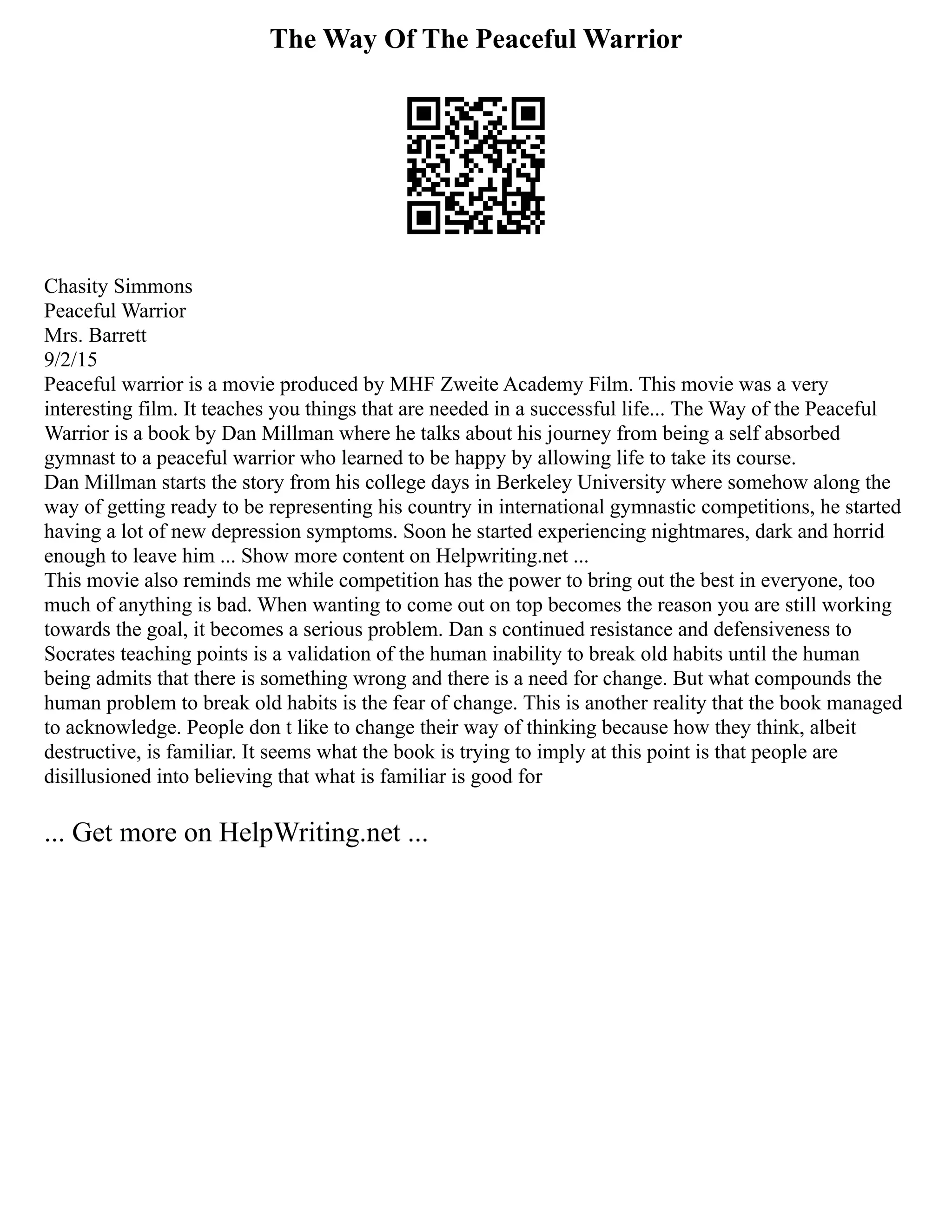 5 Paragraph Order Template DocTemplates | PDF