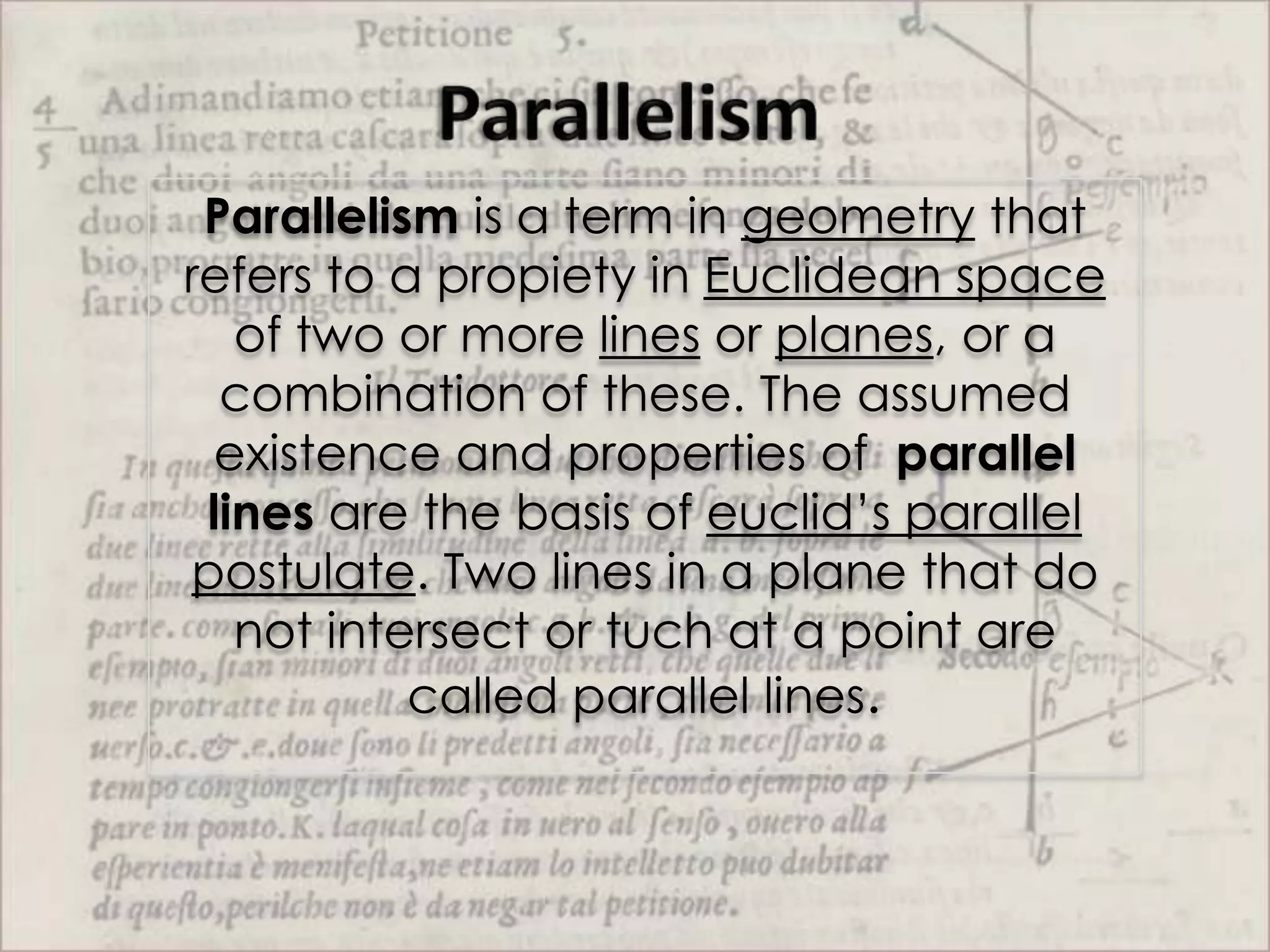 5 parallelism | PPTX | Geography | Science