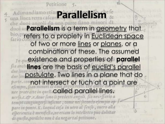5 parallelism | PPTX | Geography | Science