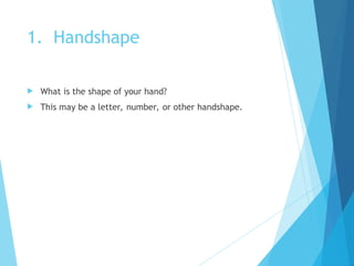 The Five Parameters of Filipino Sign Language.ppt