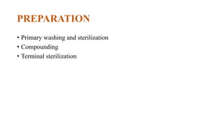 5 Parenteral preparations; Formulation and packaging.pdf