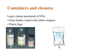 5 Parenteral preparations; Formulation and packaging.pdf