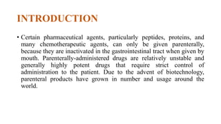 5 Parenteral preparations; Formulation and packaging.pdf