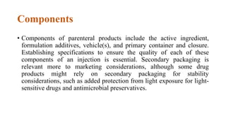 5 Parenteral preparations; Formulation and packaging.pdf