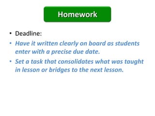 5 part lesson structure | PPTX