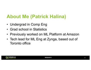 Using Apache Spark to Predict Installer Retention from Messy Clickstream Data with Patrick ...