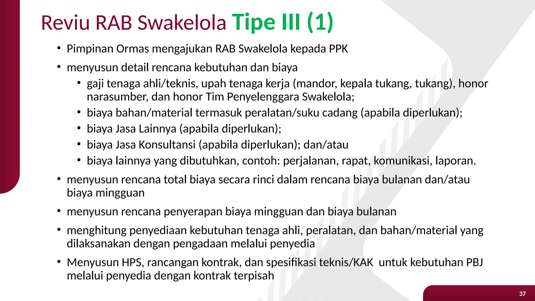 5 PBJ Swakelola ukpj pemerintah dalam mengenai UKPJ | PPTX