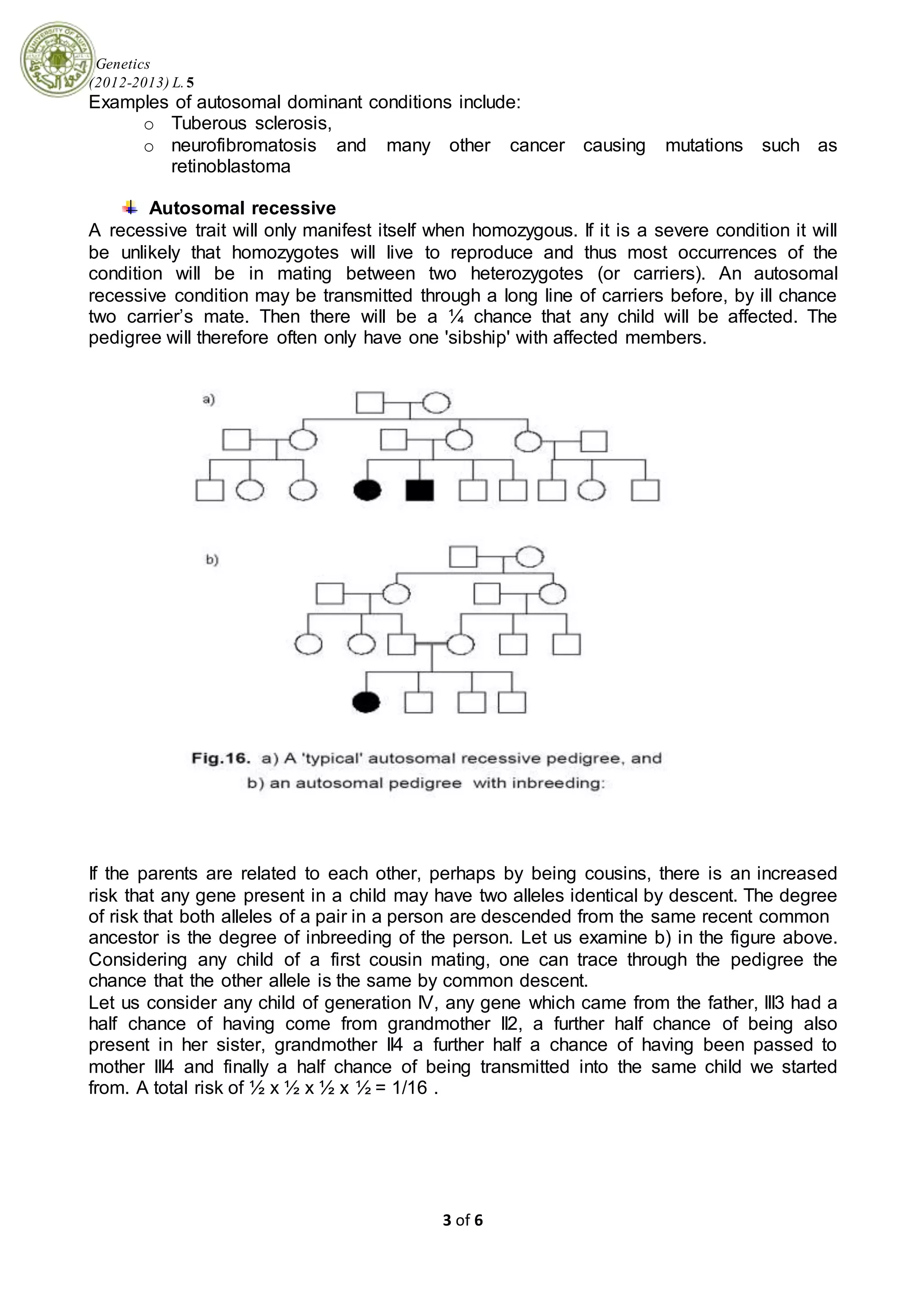 Pedigree analysis | DOC