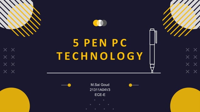 5 pen pc 21311a04v3.pptx | Computer Peripherals | Computing