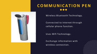 5 pen pc 21311a04v3.pptx | Computer Peripherals | Computing