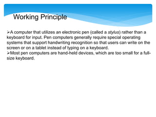 5 pen pc ppt | PPTX