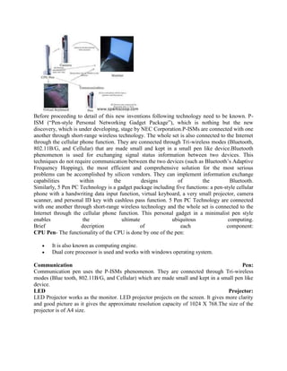 5 pen pc tech | DOCX