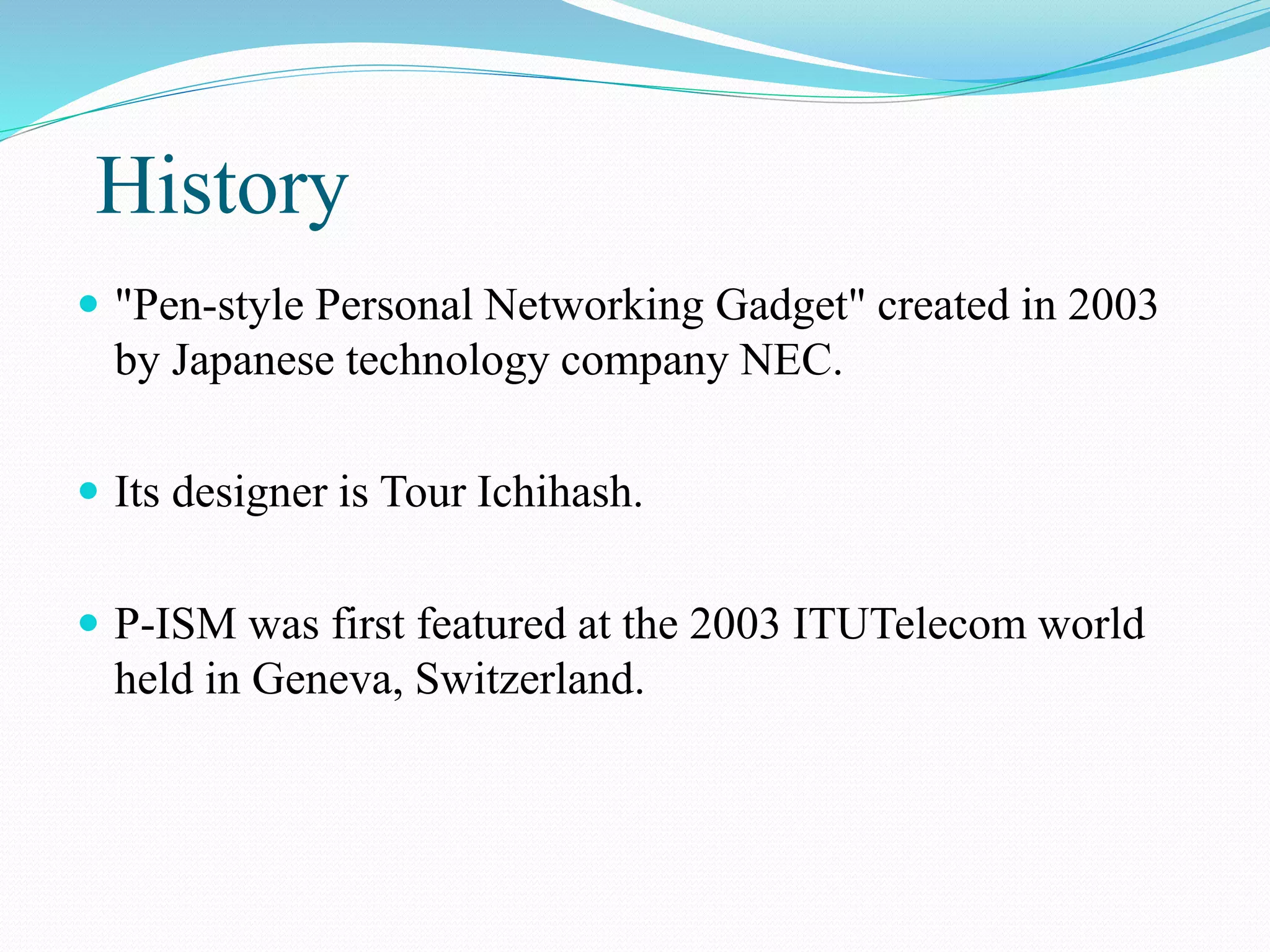 5 PEN TECHNOLOGY SLIDES | PPT