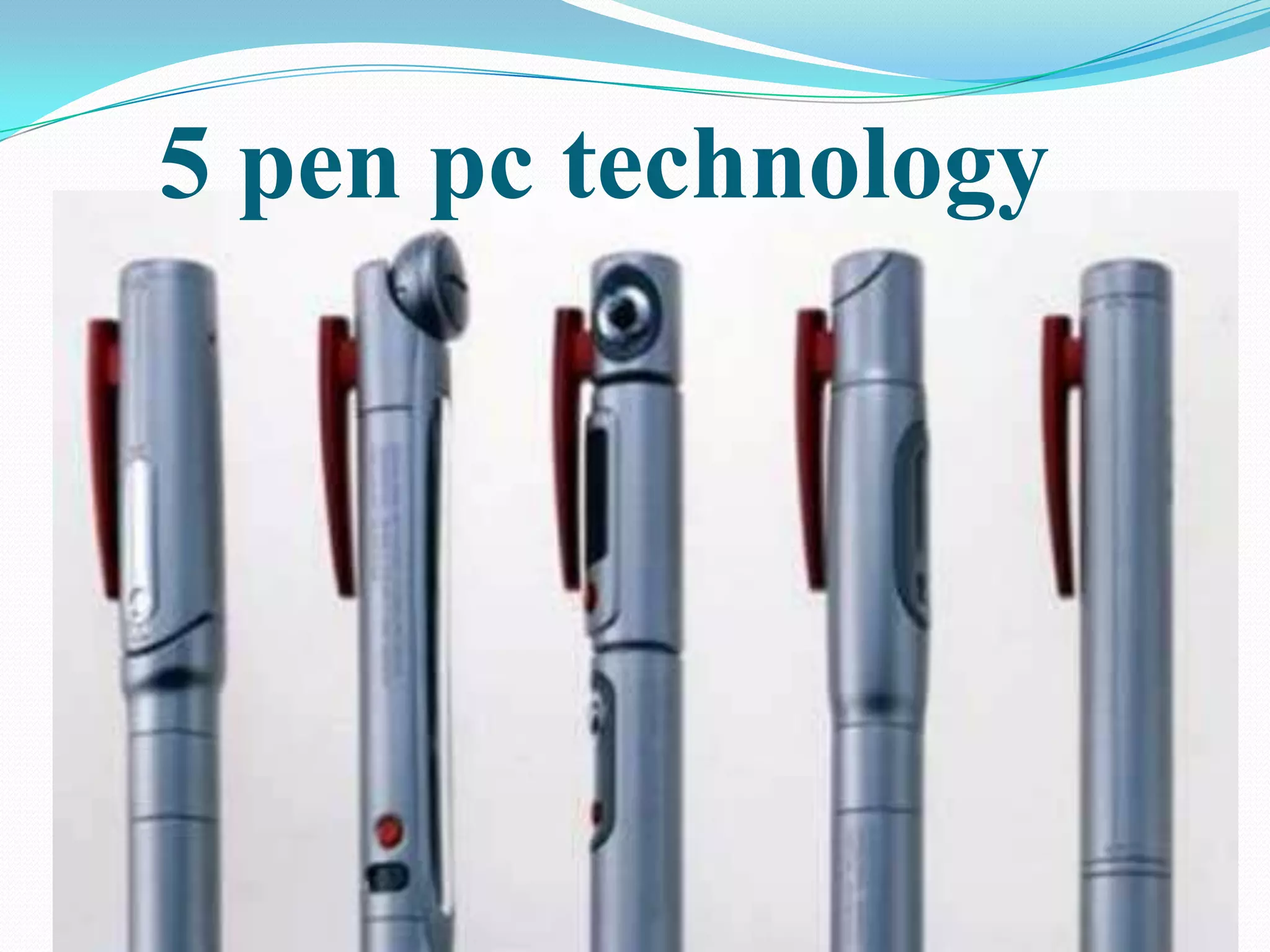 5 pen pc technology | PPTX