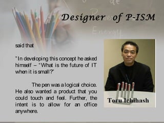 5 pen pc technology | PPT