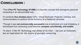 Innovative 5 Pen PC Technology: Portable Computing Revolution Explained ...